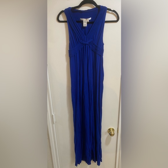 Max Studio | Dresses | Max Studio Royal Blue Knit Maxi Dress M | Poshmark